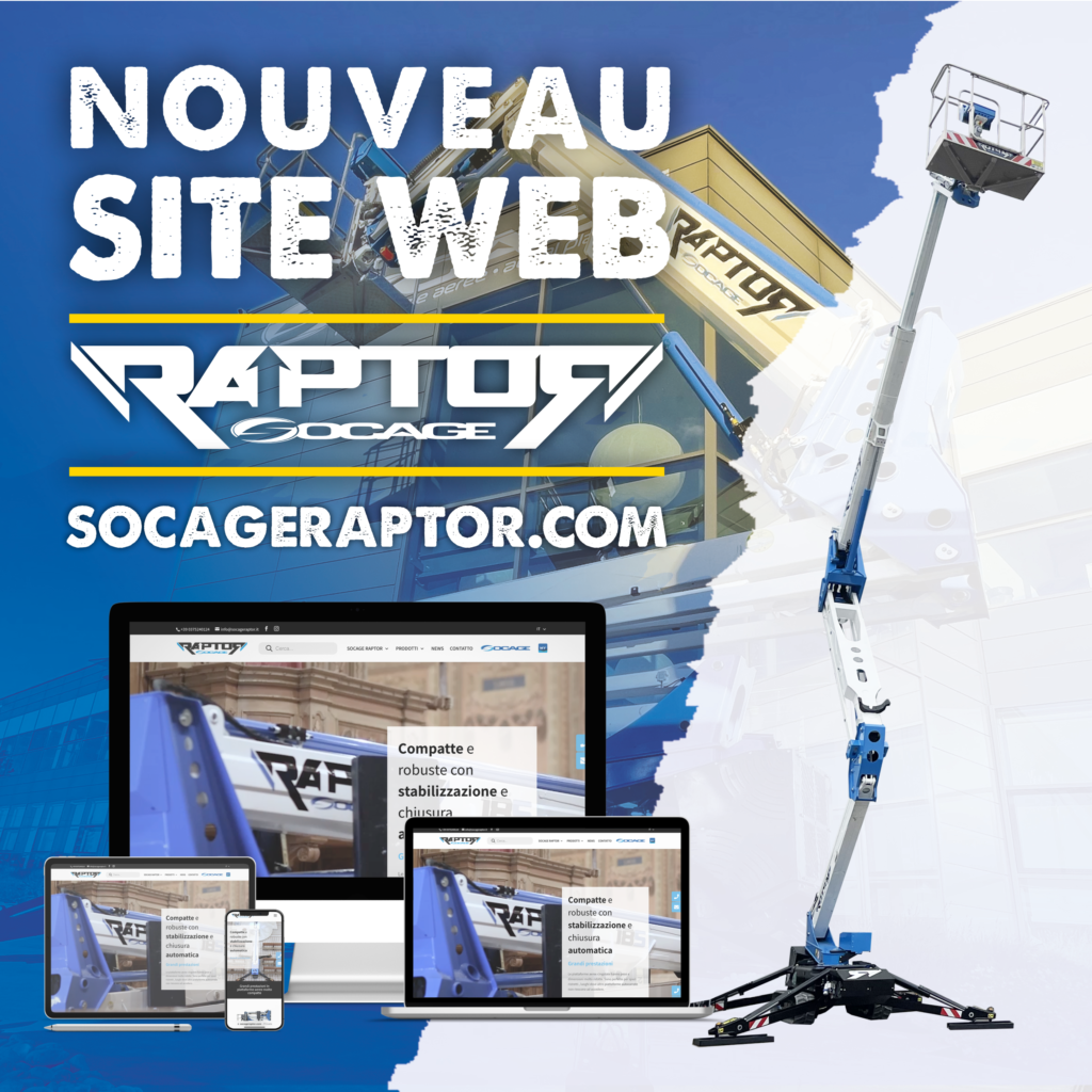SOCAGERAPTOR.COM - Socage | Producteur de nacelles élévatrices.